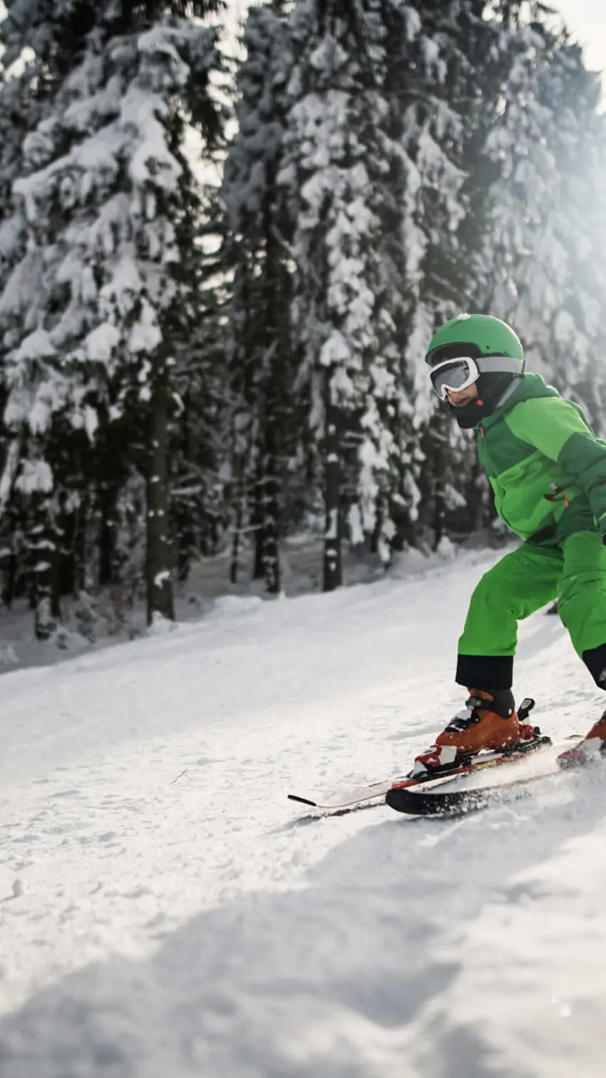 Välj rätt längd på dina barns skidor & slalomskidor | Lion Alpin